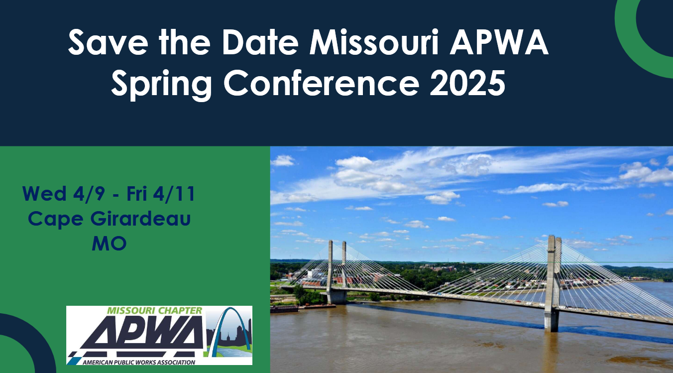 Chapter Spring Conference – 2025 – APWA Missouri Chapter
